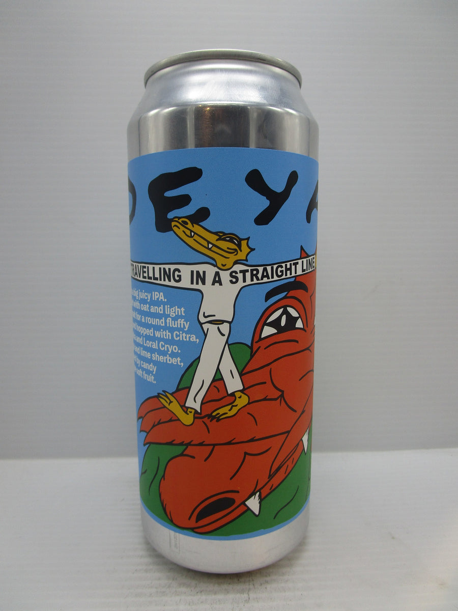 DEYA Travelling in a Straight Line IPA 6.8% 500ml – Grape And Grain