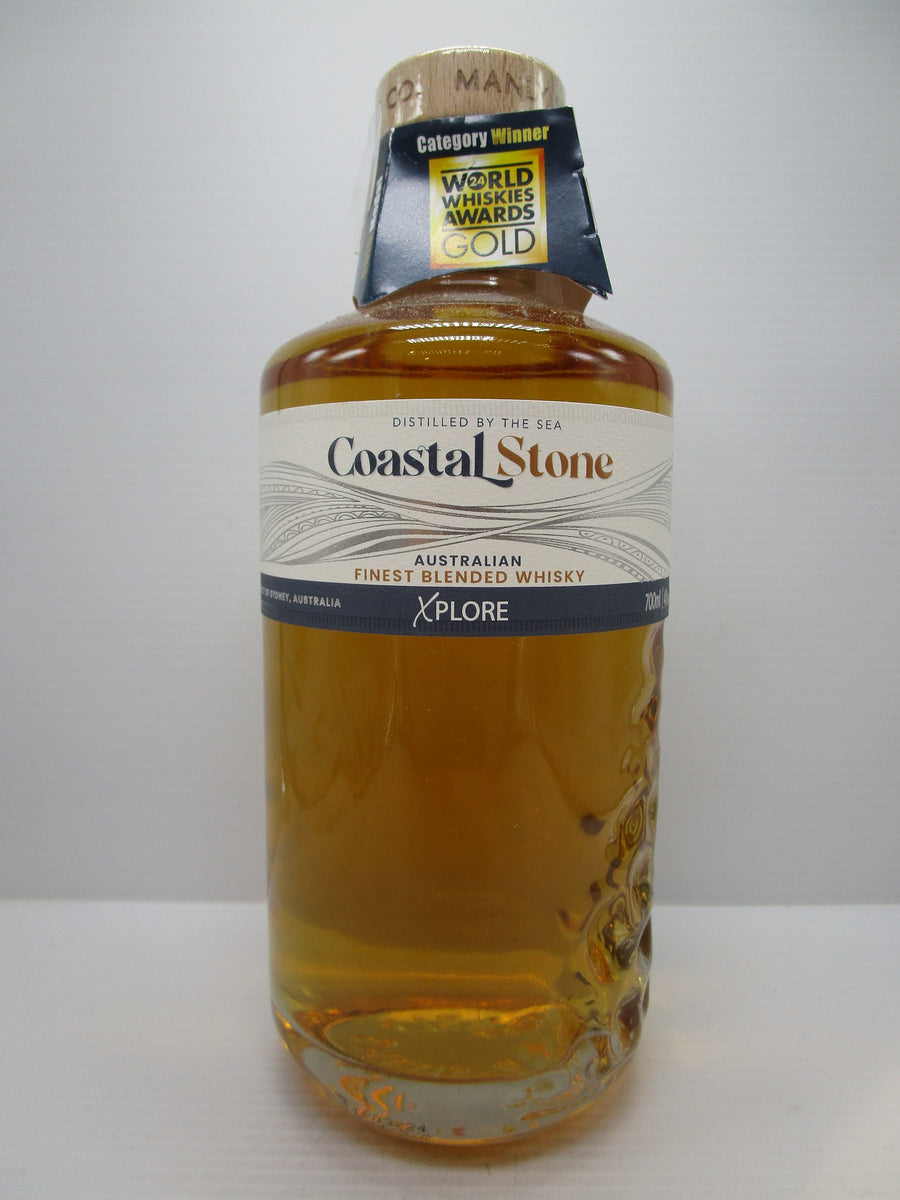 Manly Spirits - Coastal Stone Blended Whisky 40% 700ml – Grape And Grain