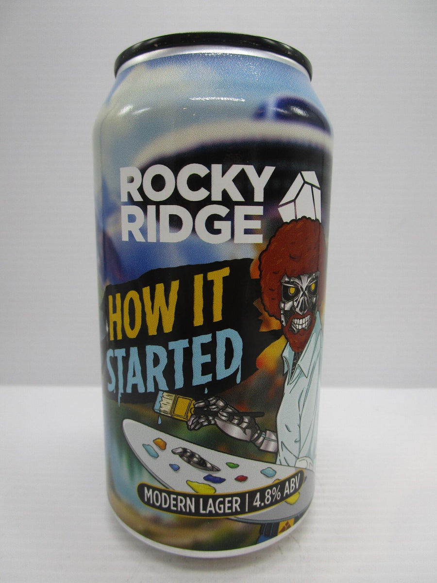 Rocky Ridge - How it Started Lager 4.8% 375ml – Grape And Grain