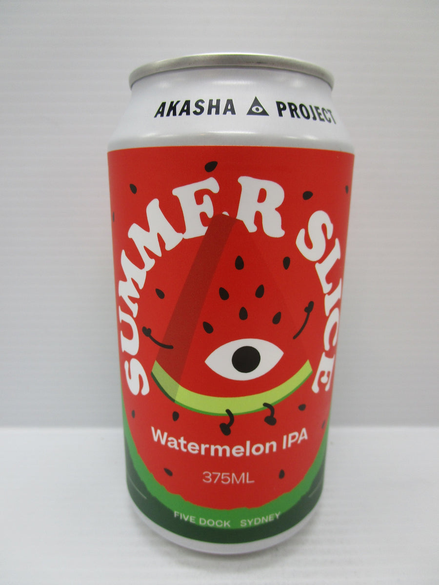 Akasha Summer Slice Watermelon IPA 6% 375ml – Grape And Grain