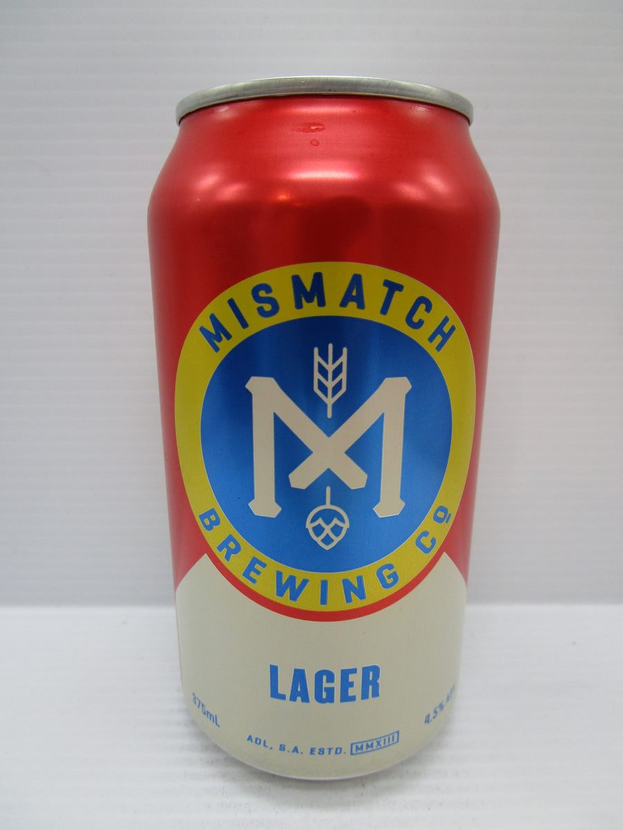 Mismatch - Lager 4.5% 375ml – Grape And Grain