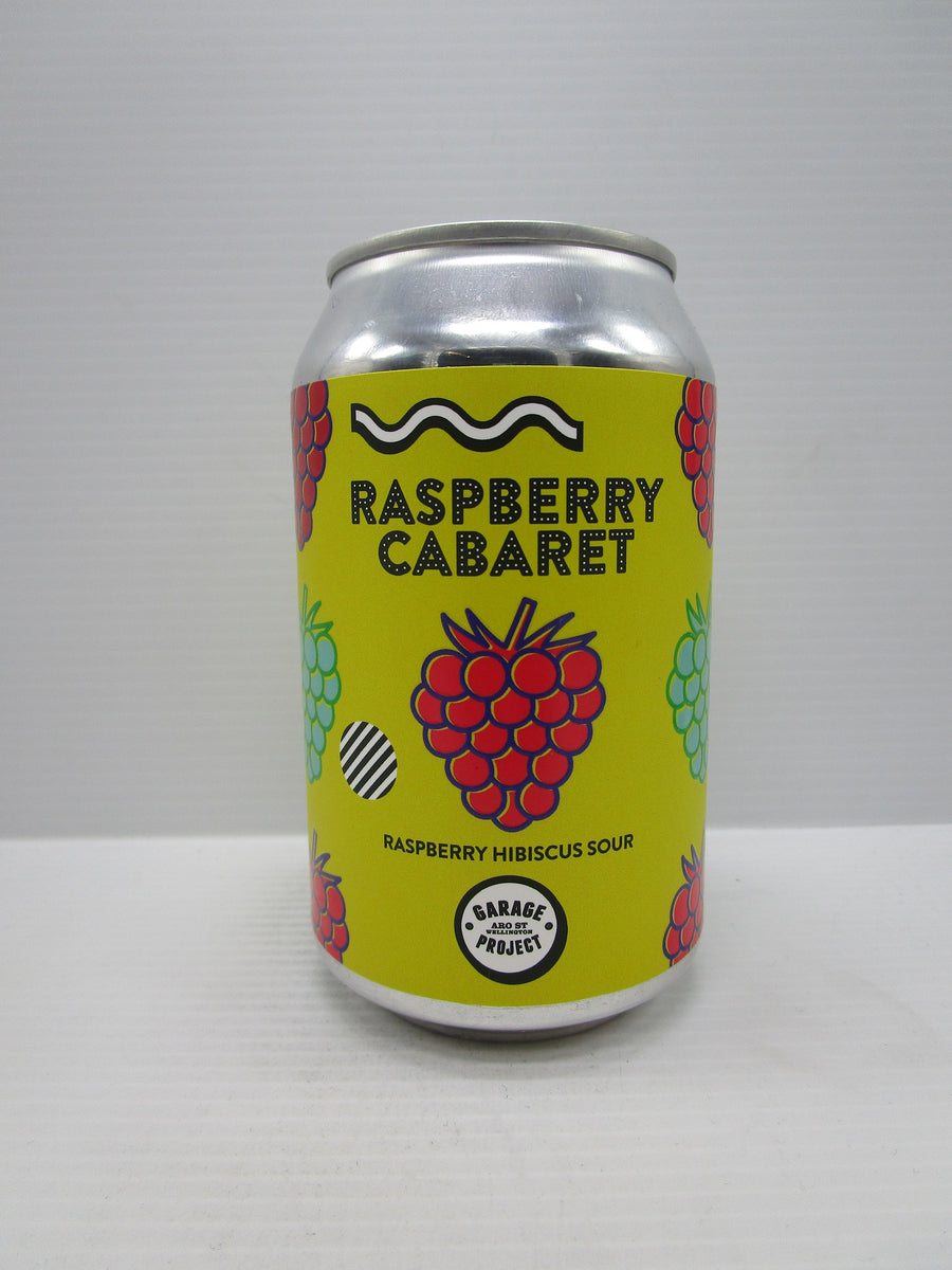 Garage Project Raspberry Cabaret Sour 4% 330ml – Grape And Grain