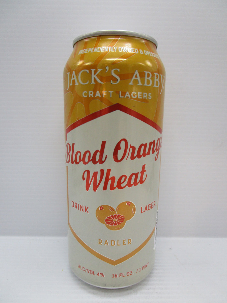 Jack's Abby Blood Orange Wheat Lager 4% 473ml – Grape And Grain