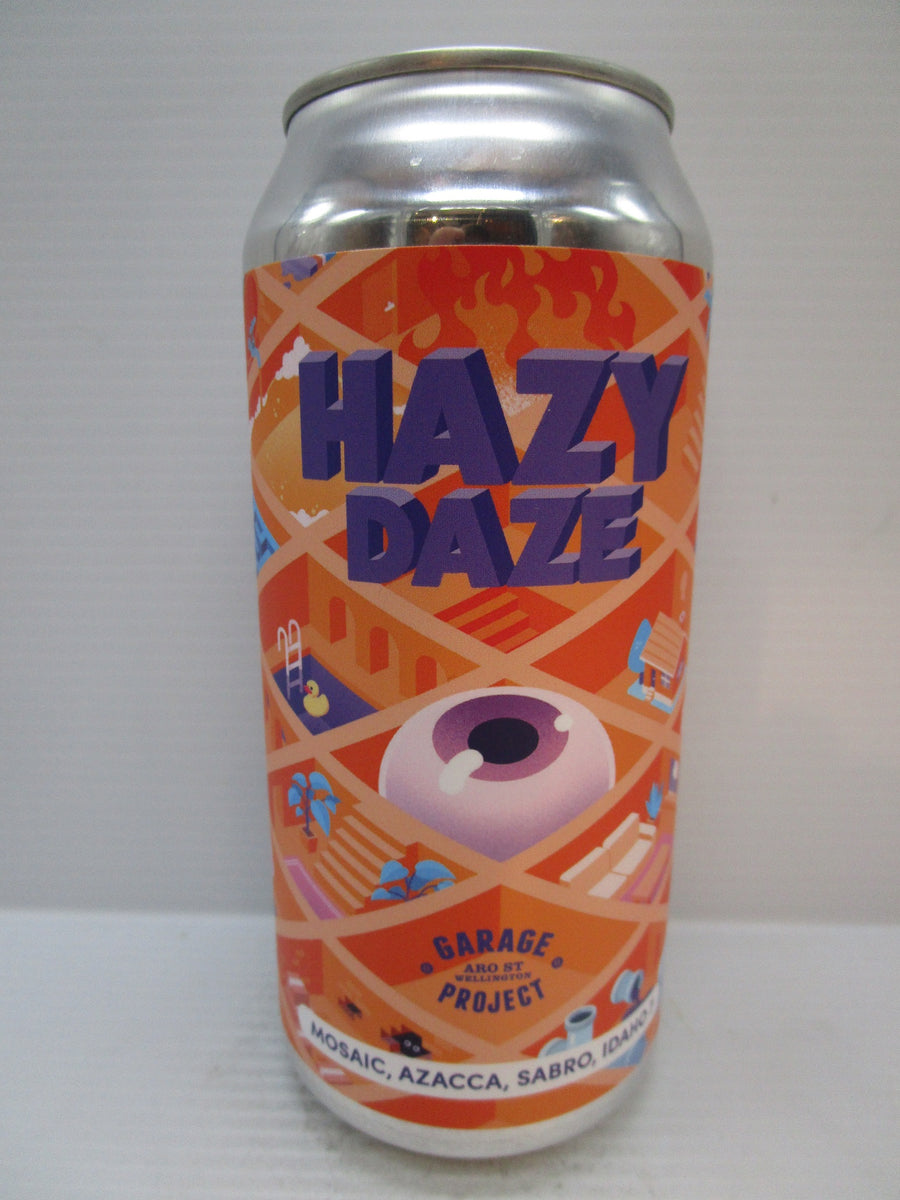 Garage Project Hazy Daze IPA 5.8% 440ml – Grape And Grain