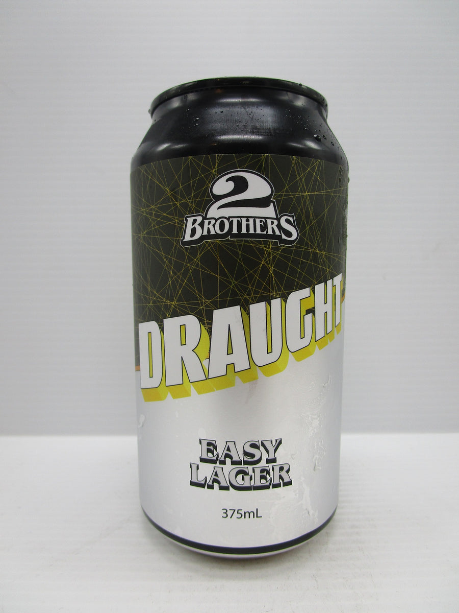 2 Brothers Draught Lager 4.5% 375ml – Grape And Grain