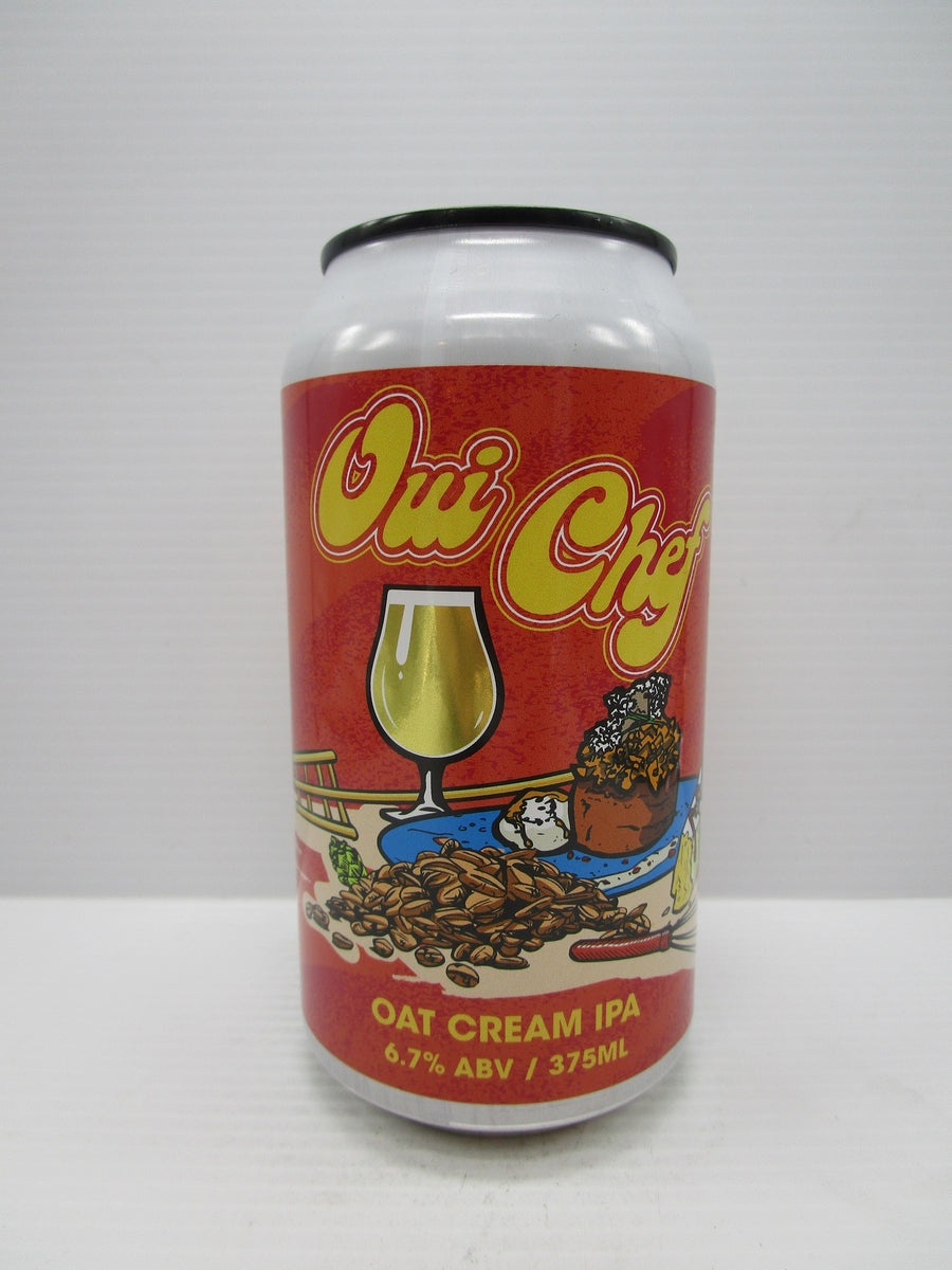 Bonehead Oui Chef Oat Cream IPA 6.7% 375ml – Grape And Grain