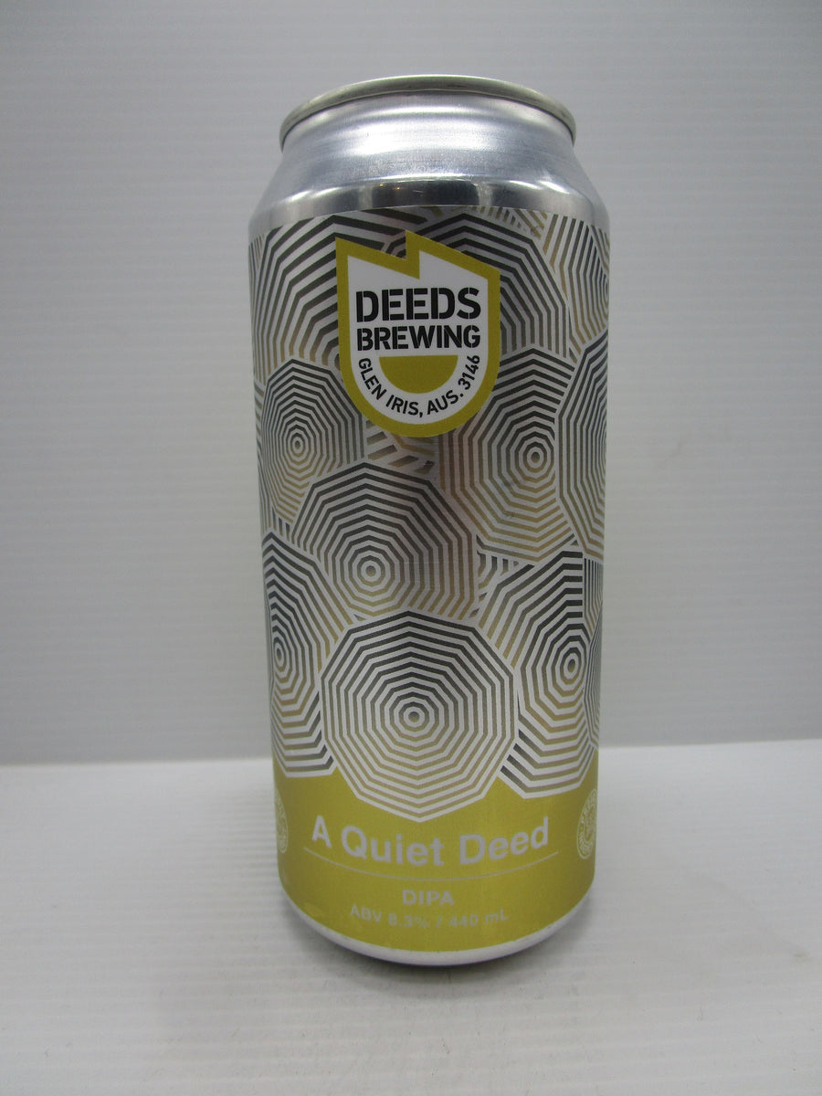 Deeds A Quiet Deed DIPA 8.3% 440ml – Grape And Grain
