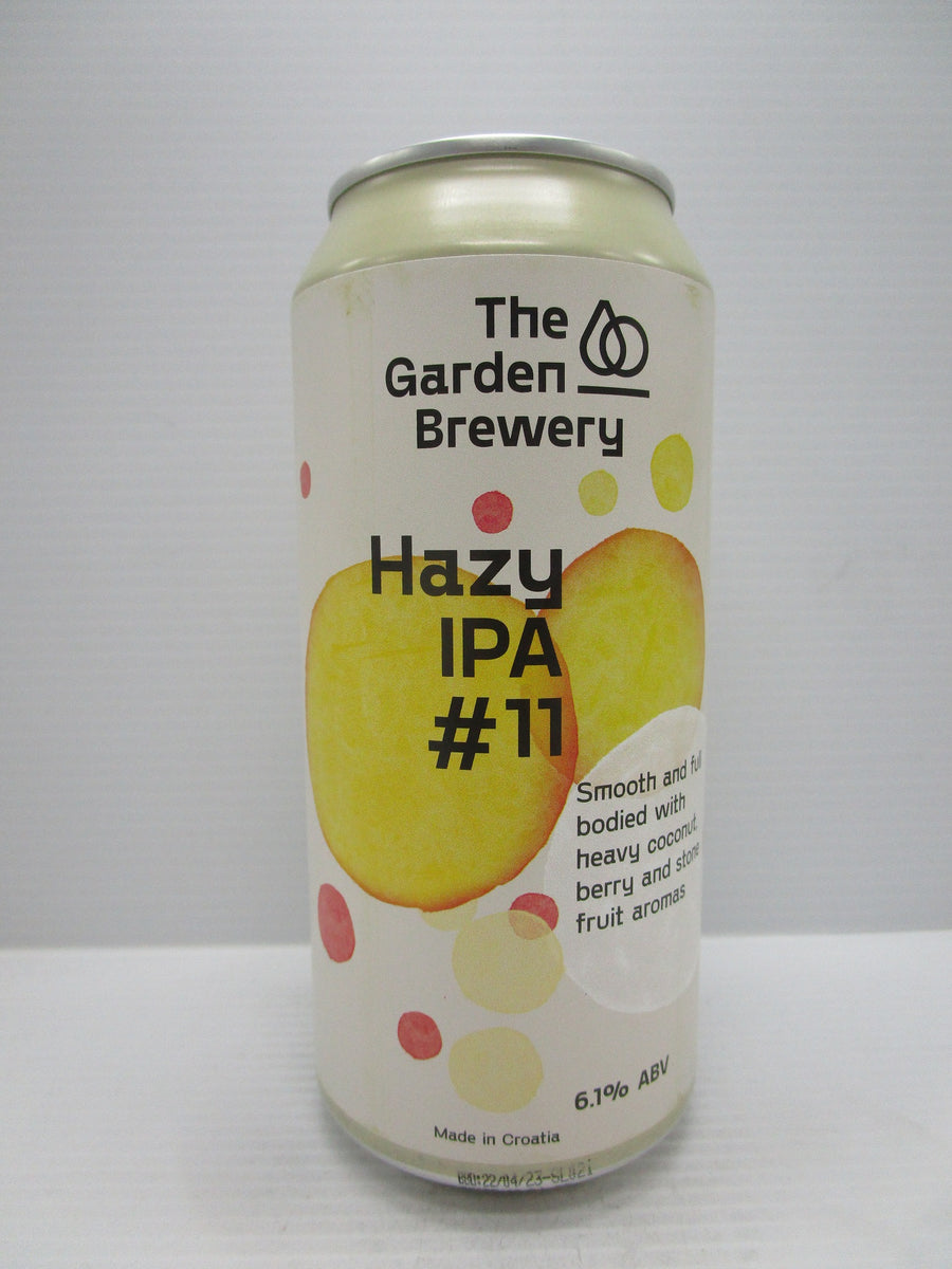 The Garden Hazy IPA #11 6.1% 440ml – Grape And Grain