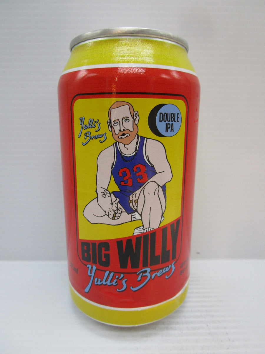 Yulli's Big Willy DIPA 8% 375ml – Grape And Grain