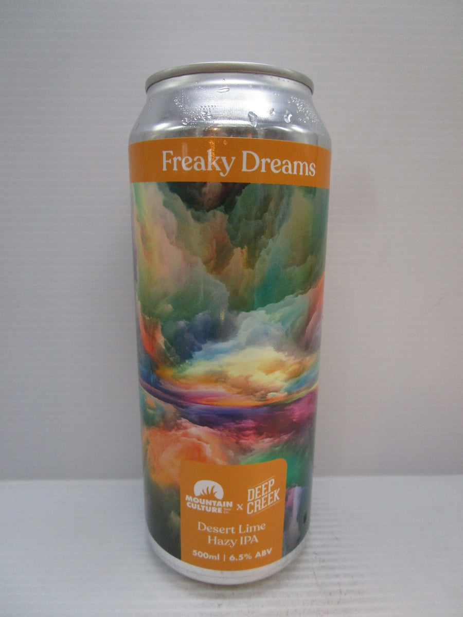 Mountain Cul Freaky Dreams Desert Lime HIPA 6.5% 500ml – Grape And Grain