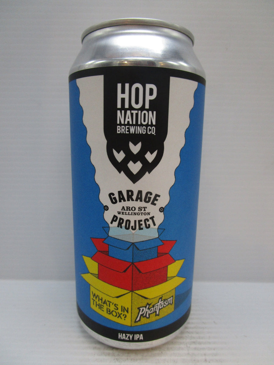 Hop Nation x Garage Pro What's In The Box IPA 7.4% 440ml – Grape And Grain