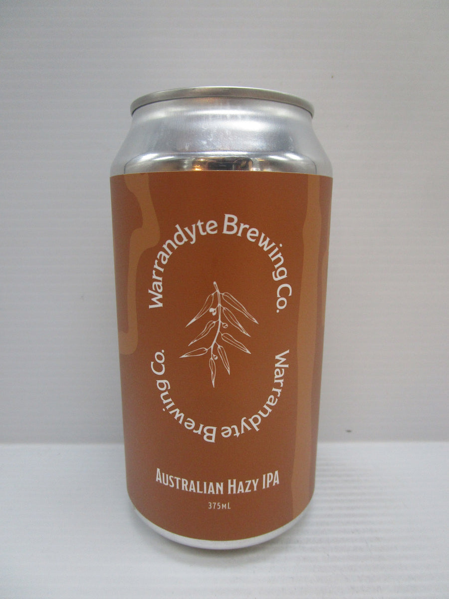 Warrandyte Australian Hazy IPA 5.8% 375ml – Grape And Grain