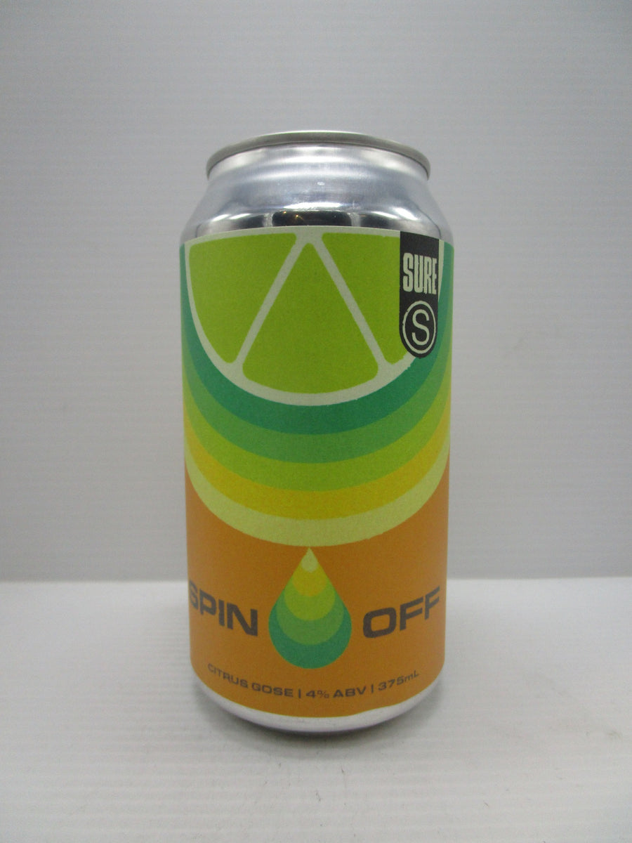 Sure Spin Off Citrus Gose 4% 375ml – Grape And Grain