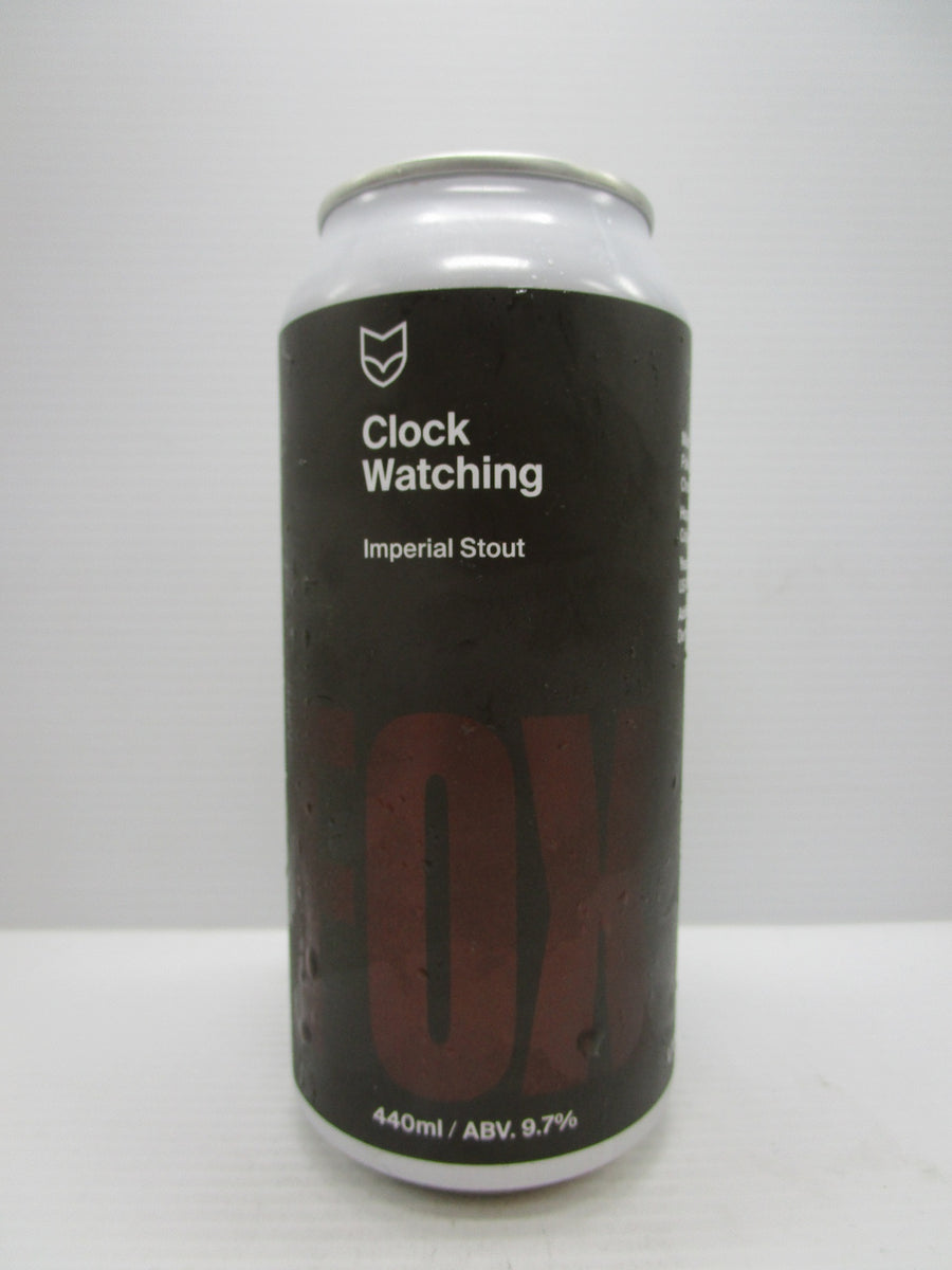 Fox Friday Clock Watching Imperial Stout 9.7% 440ml – Grape And Grain
