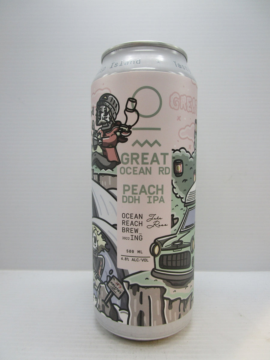 Ocean Reach Peach DDH IPA 6.8% 500ml – Grape And Grain