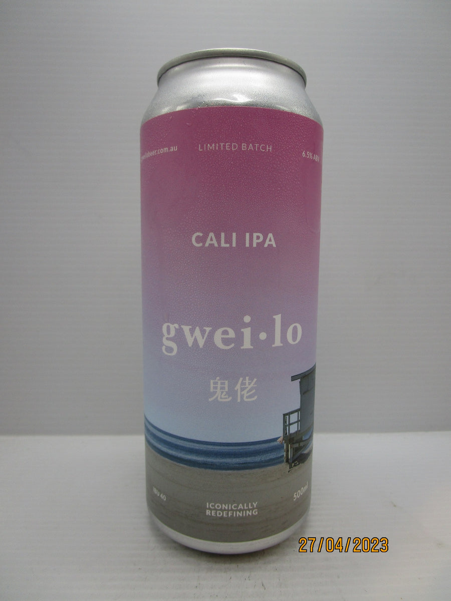 Gweilo Cali IPA 6.5% 500ml – Grape And Grain