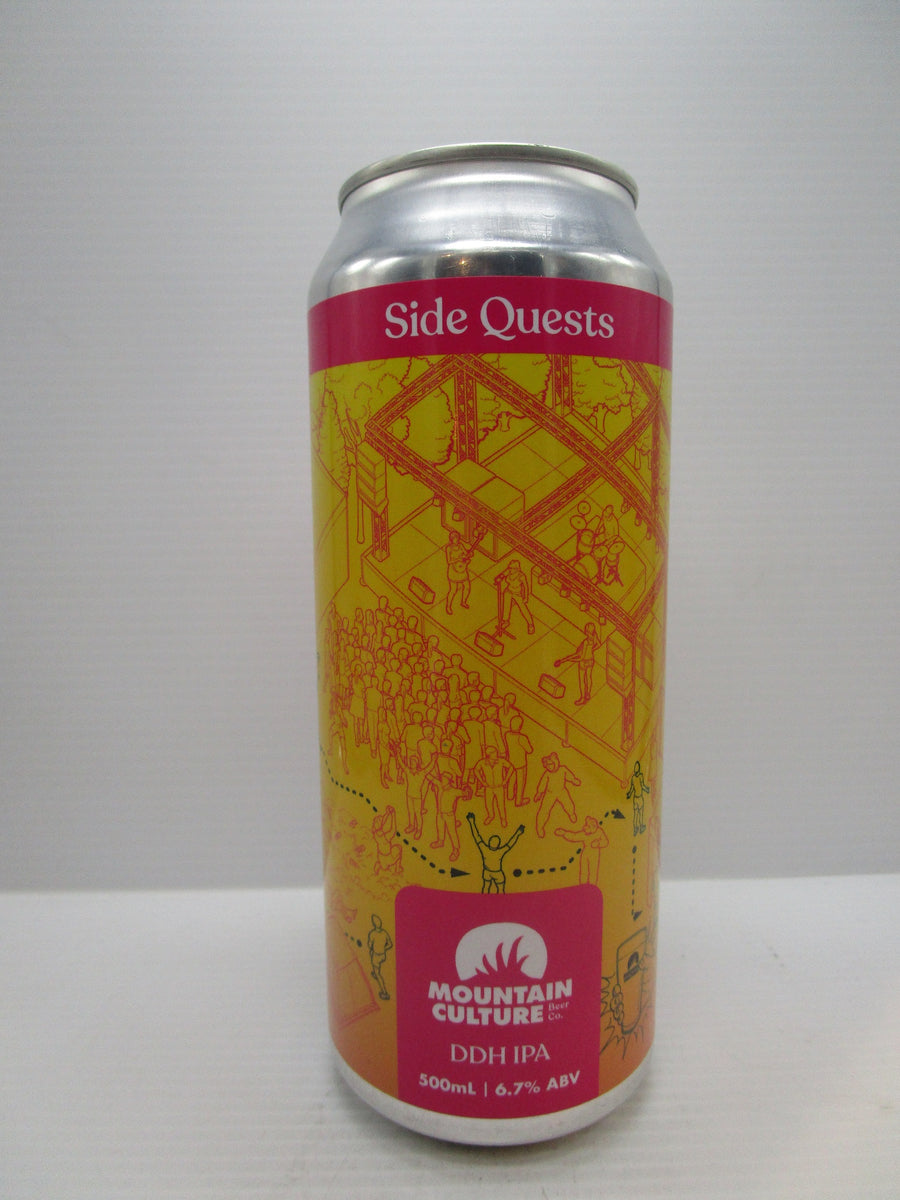 Mountain Culture Side Quests DDH IPA 6.7% 500ml – Grape And Grain