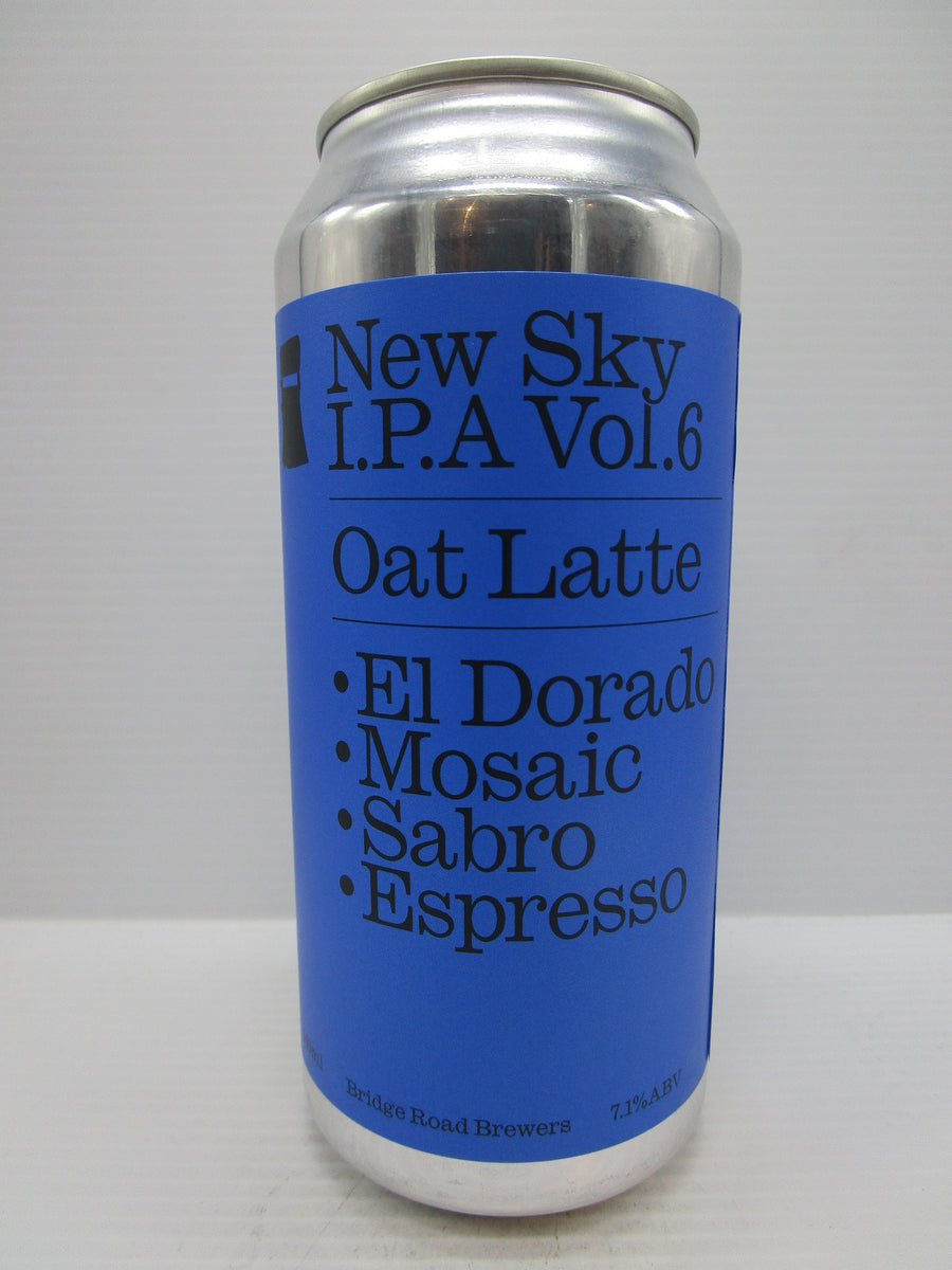 Bridge Road New Sky Vol.6 Oat Latte Oat Cream IPA 7.1% 440ml – Grape ...