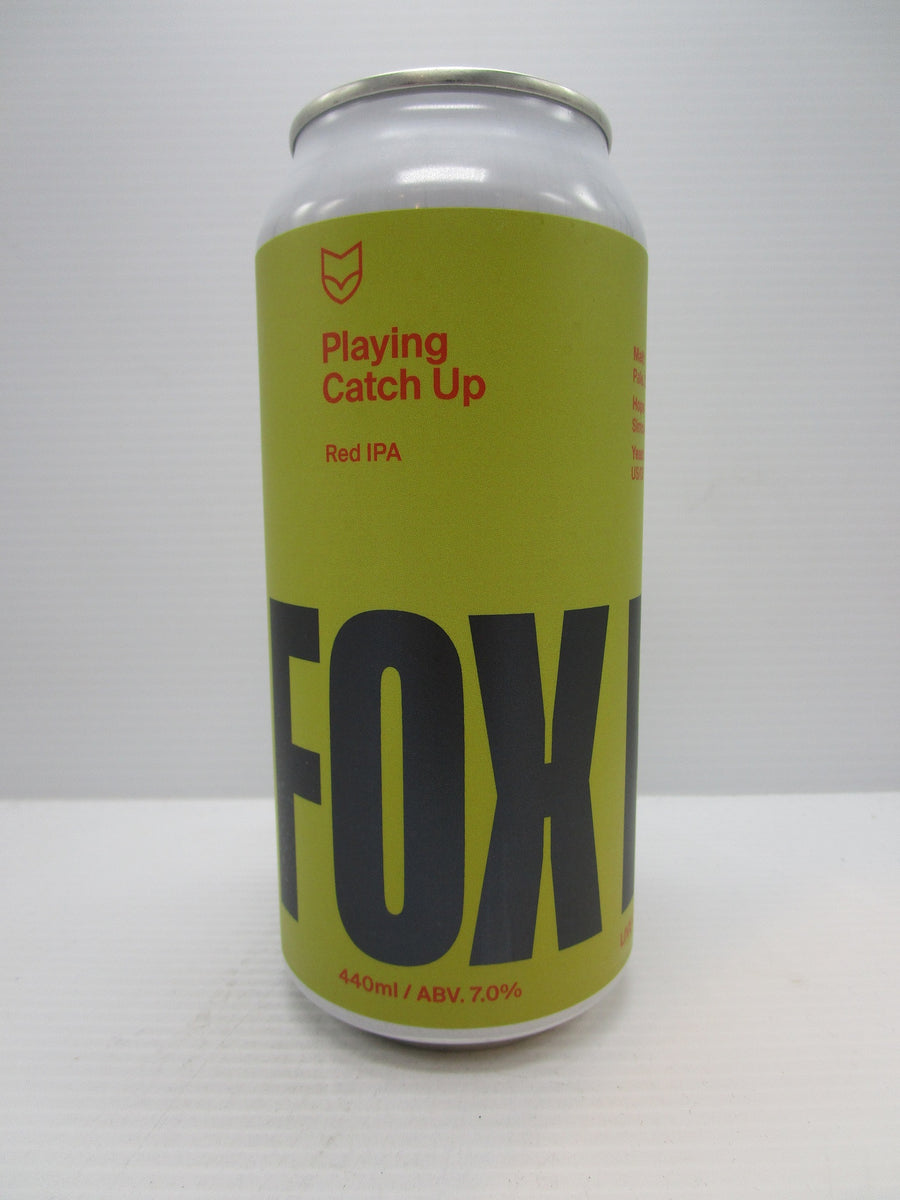 Fox Friday Playing Catch Up Red IPA 7% 440ml – Grape And Grain
