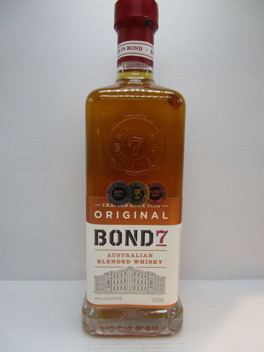 BOND SEVEN WHISKY 37% 700ML – Grape And Grain
