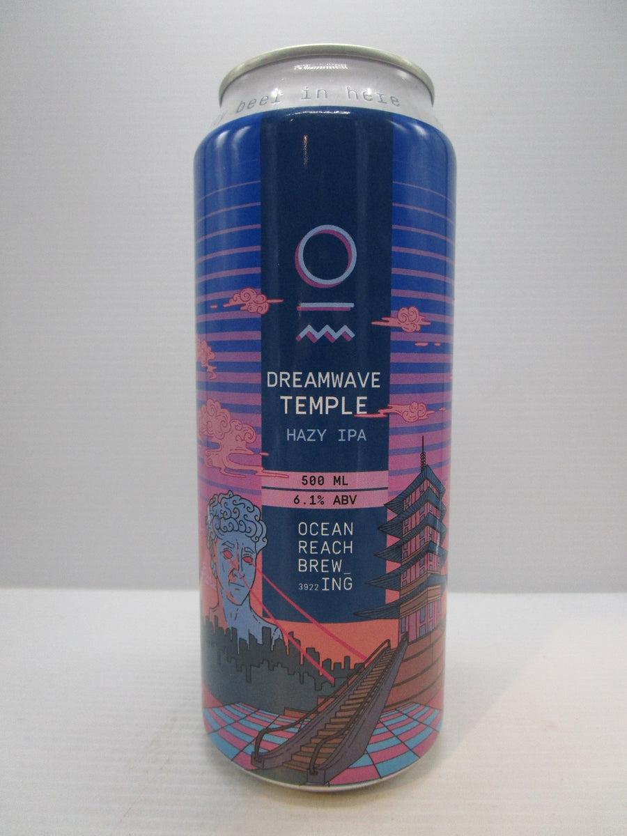 Ocean Reach Dreamwave Temple Hazy IPA 6.1% 500ml – Grape And Grain