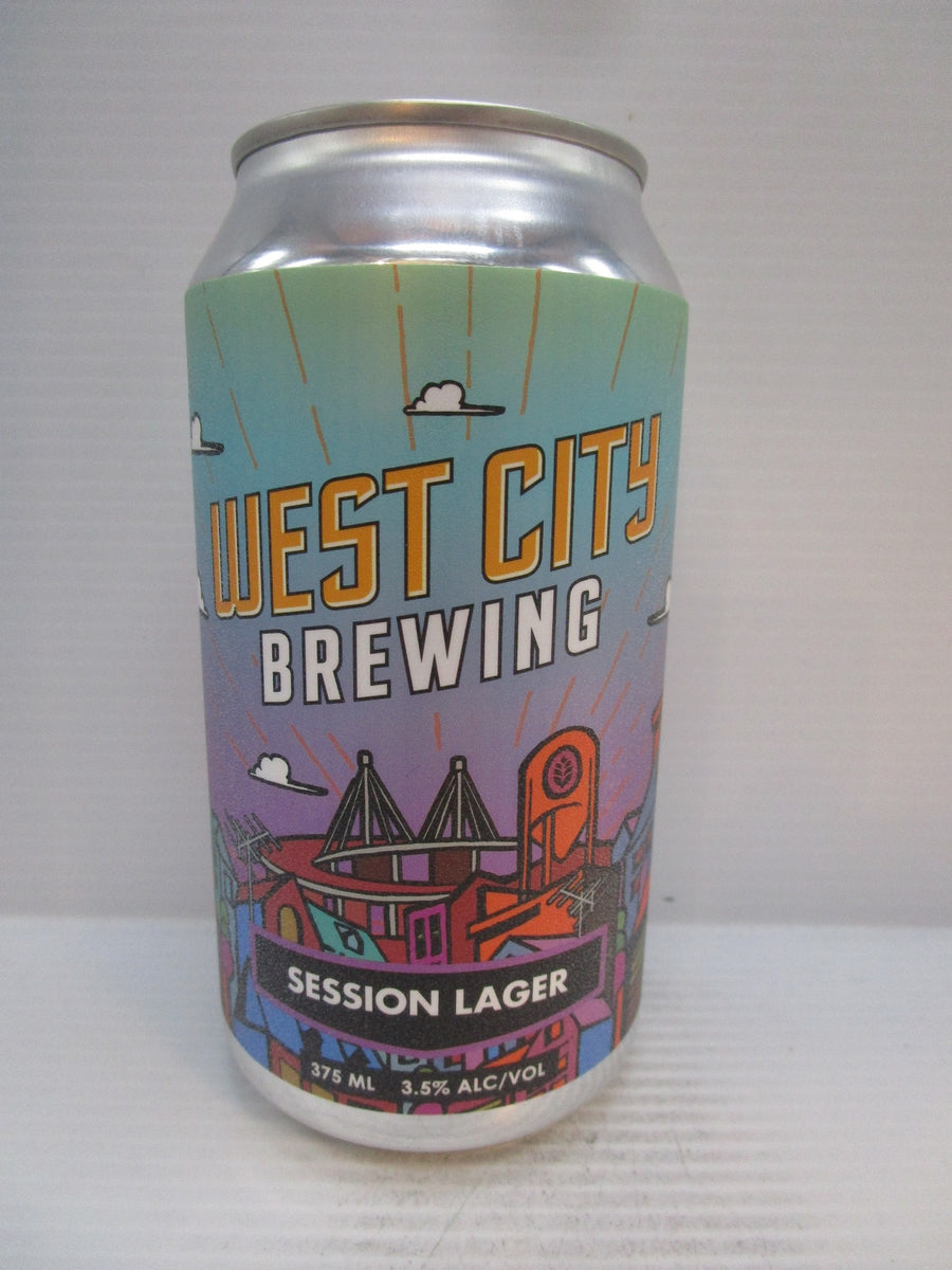 West City Session Lager 3.5% 375ml – Grape And Grain