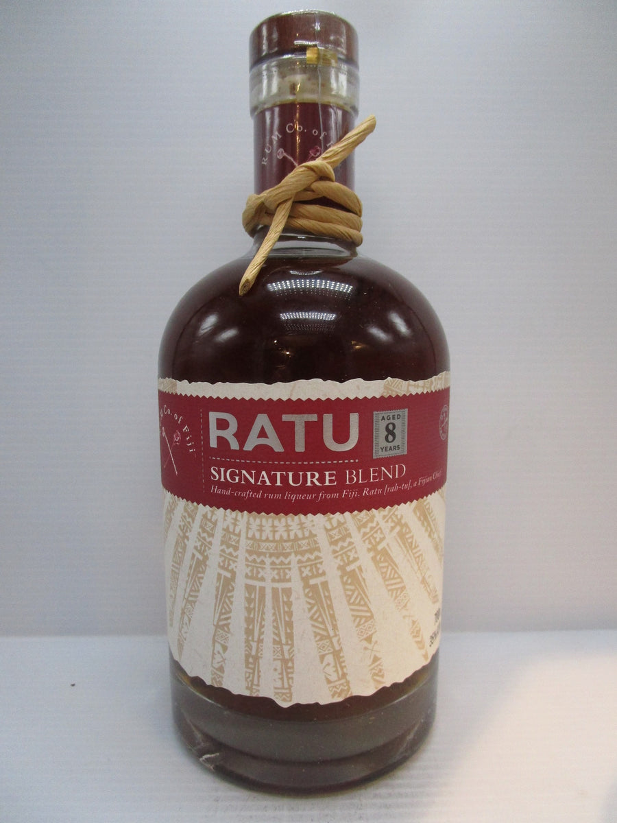 RATU SIGNATURE RUM 8YO 35% 700ML – Grape And Grain