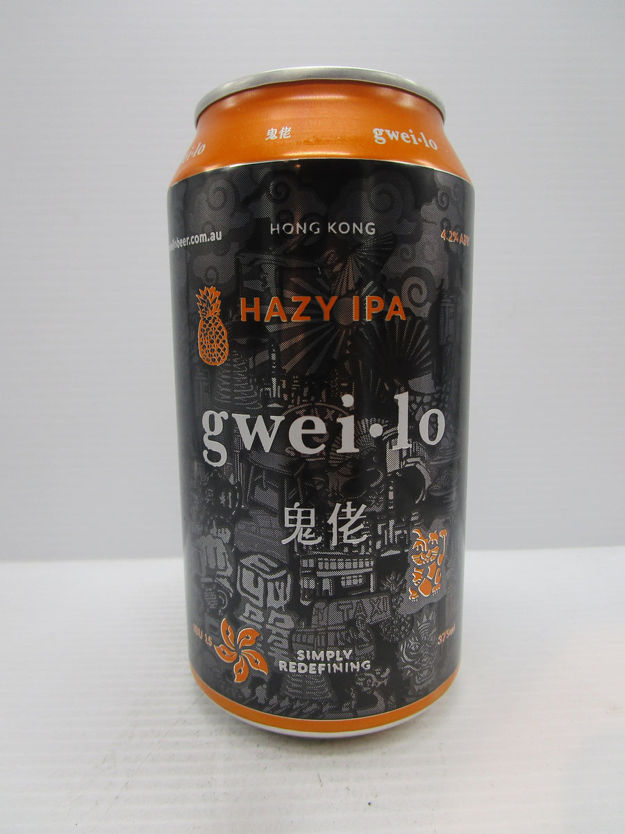 Gweilo Hazy IPA 4.2% 375ml – Grape And Grain