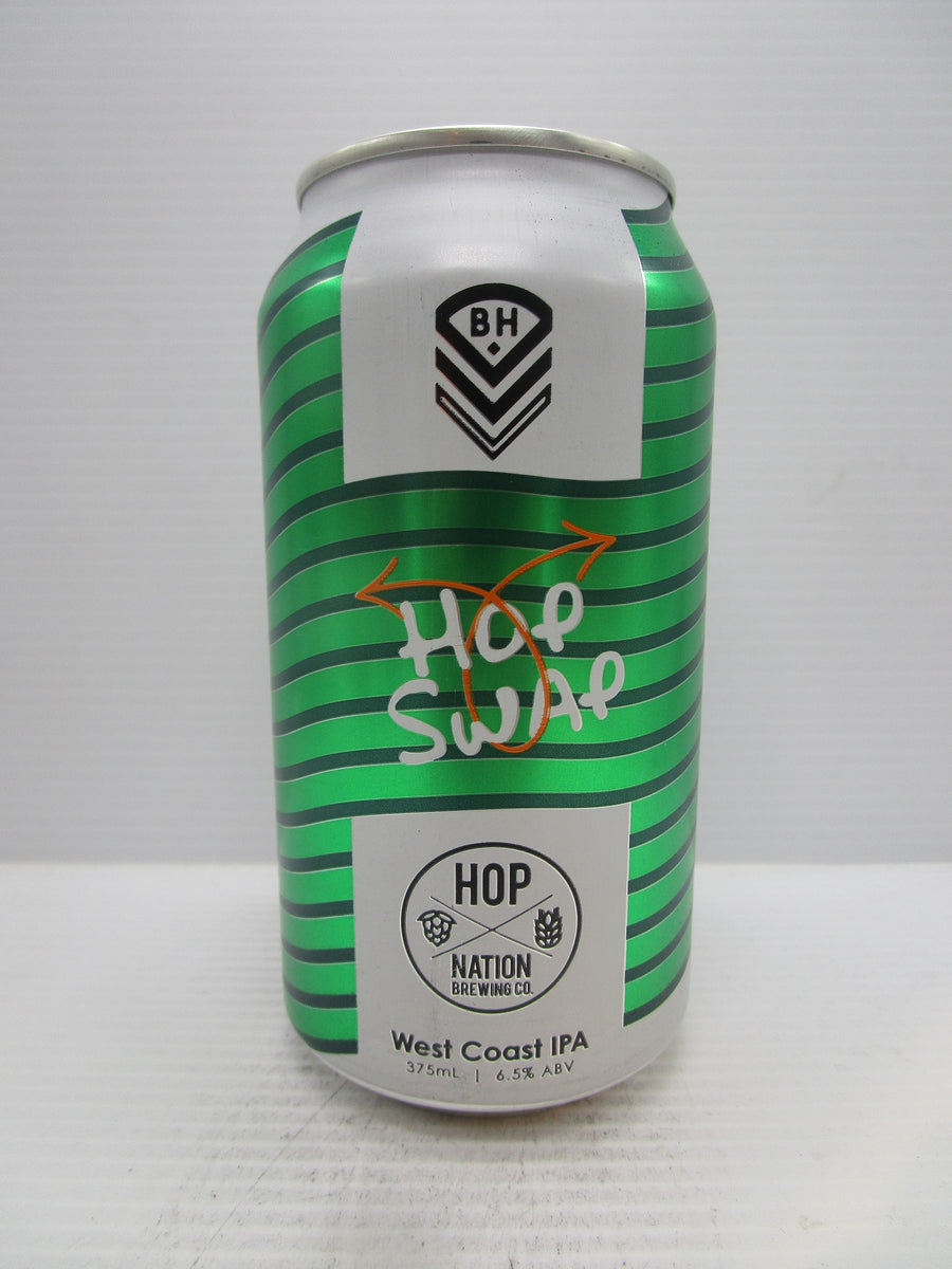 Black Hops x Hop Nation Hop Swap West Coast IPA 6.5% 375ml – Grape And ...