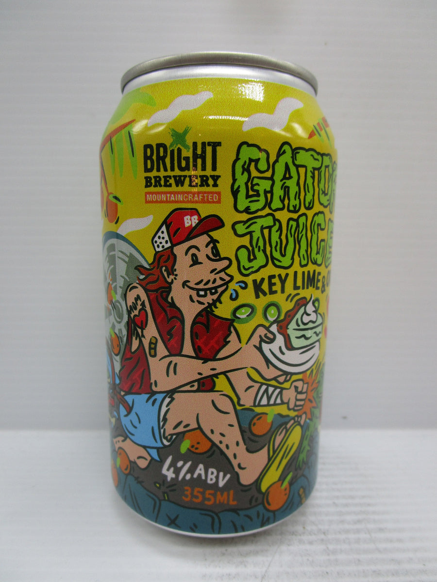 Bright - Gator Juice Key Lime & Orange Sour 4% 355ml – Grape And Grain