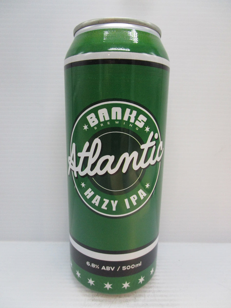 Banks Atlantic Hazy IPA 6.8% 500ml – Grape And Grain