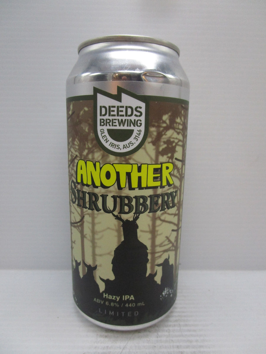 Deeds Another Shrubbery Hazy IPA 6.8% 440ml – Grape And Grain
