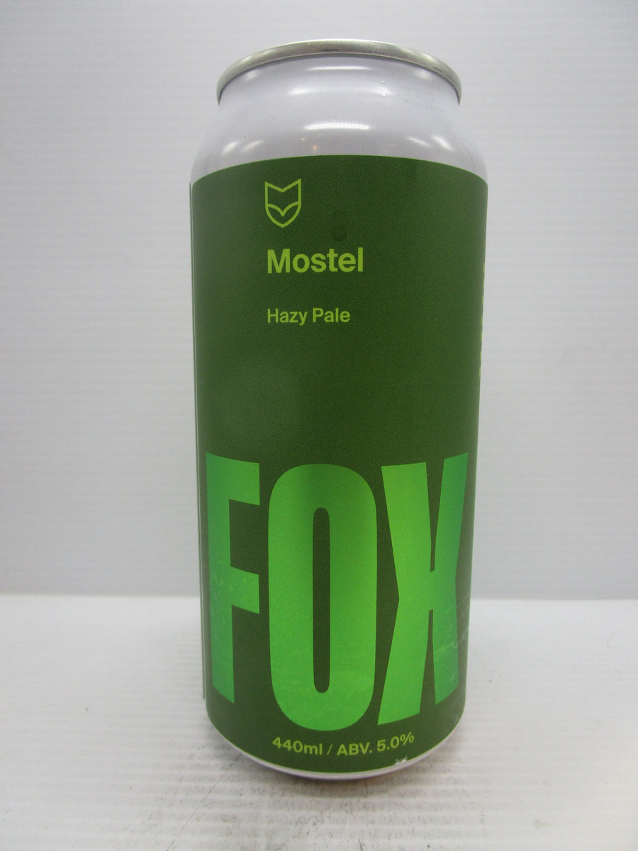 Fox Friday Mostel Hazy Pale 5% 440ml – Grape And Grain