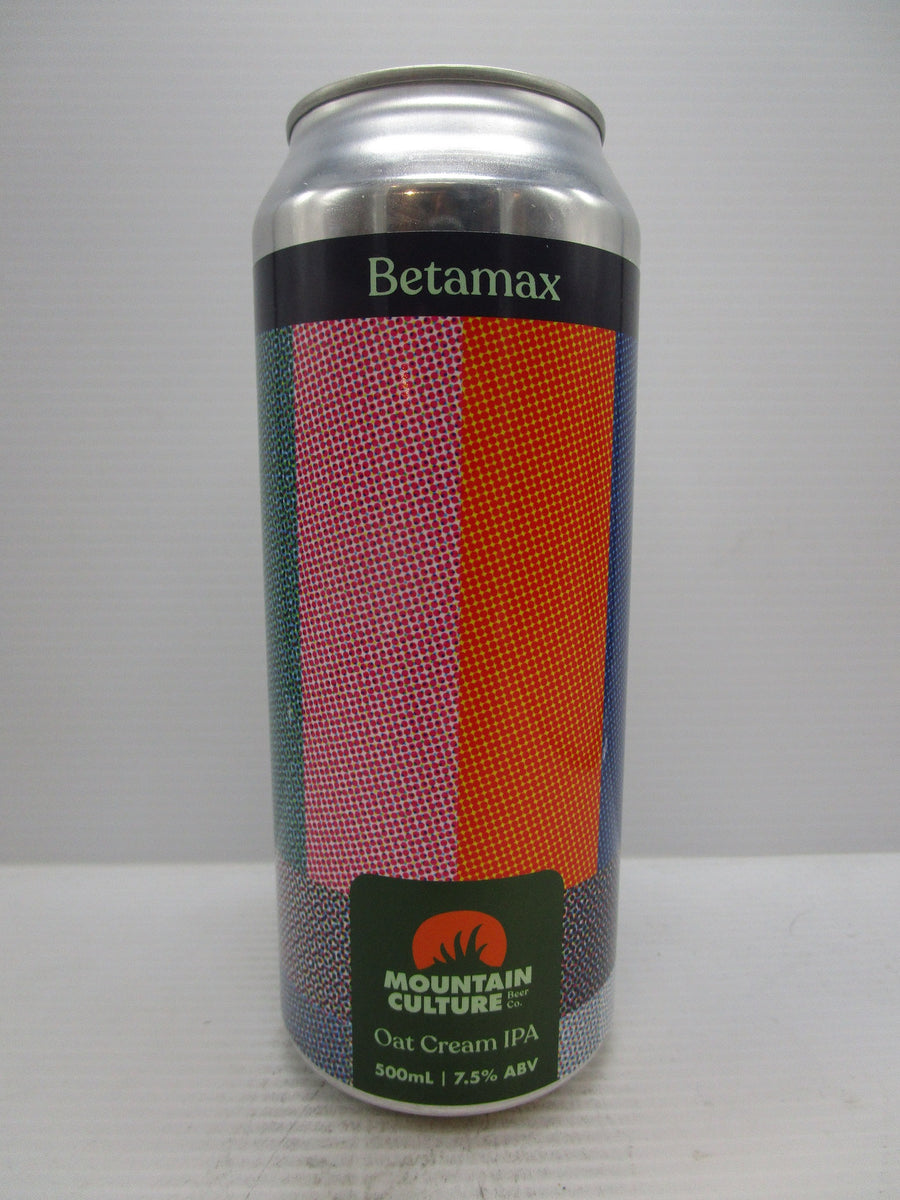 Mountain Culture Betamax Oat Cream IPA 7.5% 500ml – Grape And Grain