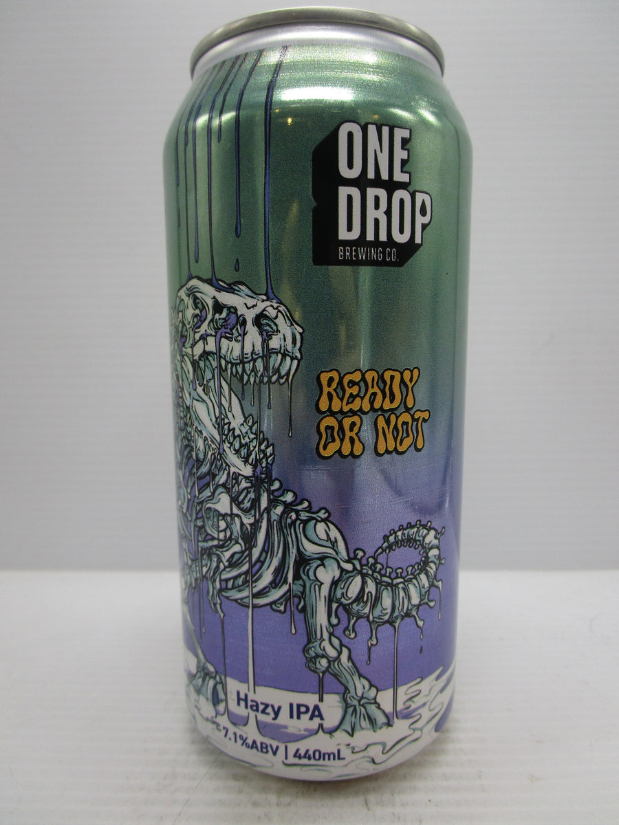 One Drop Ready Or Not Hazy IPA 7.1% 440ml – Grape And Grain