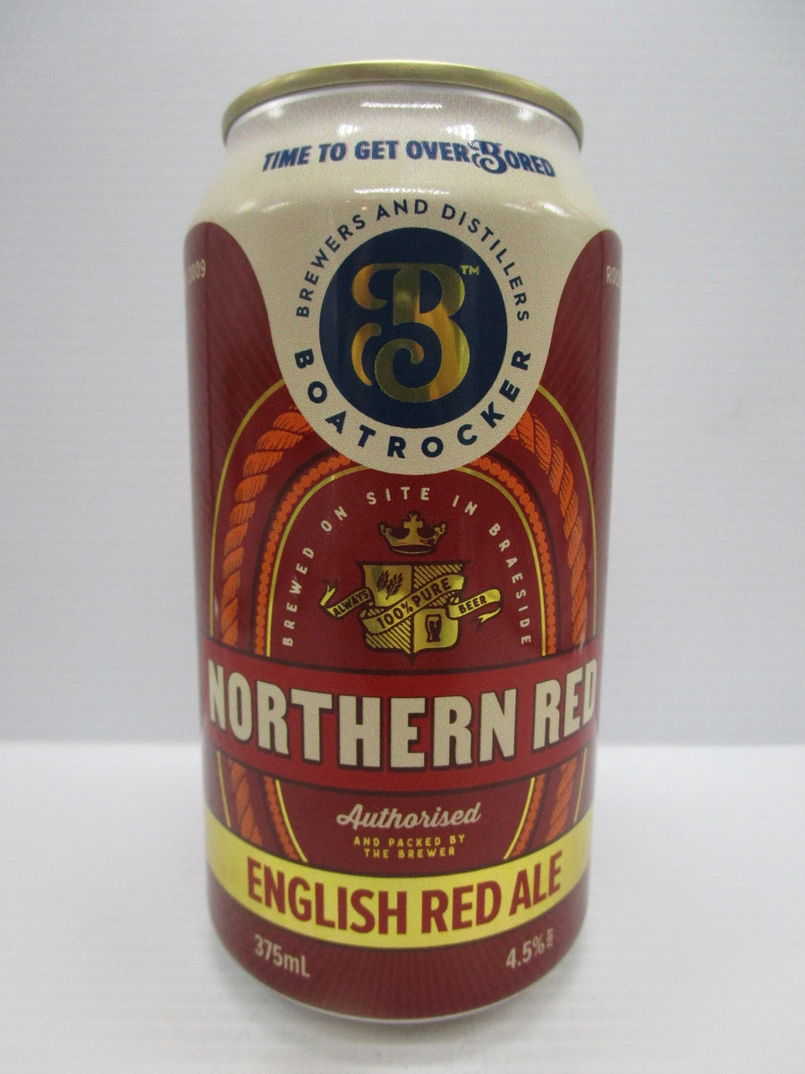 Boatrocker Northern Red English Red Ale 4.5% 375ml – Grape And Grain