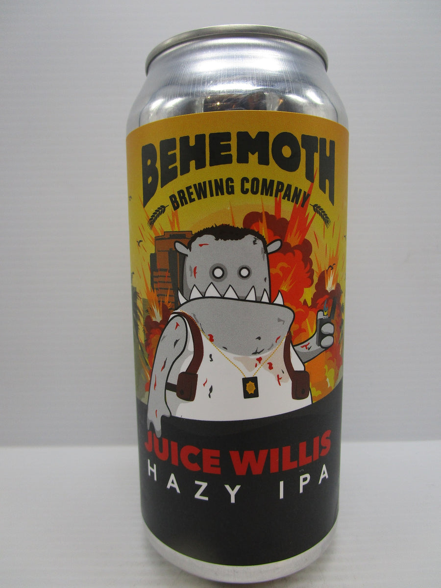 Behemoth Juice Willis Hazy IPA 6% 440ml – Grape And Grain