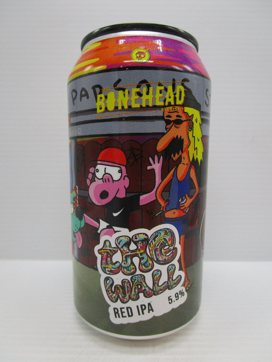 Bonehead - The Wall Red IPA 5.9% 375ml – Grape And Grain