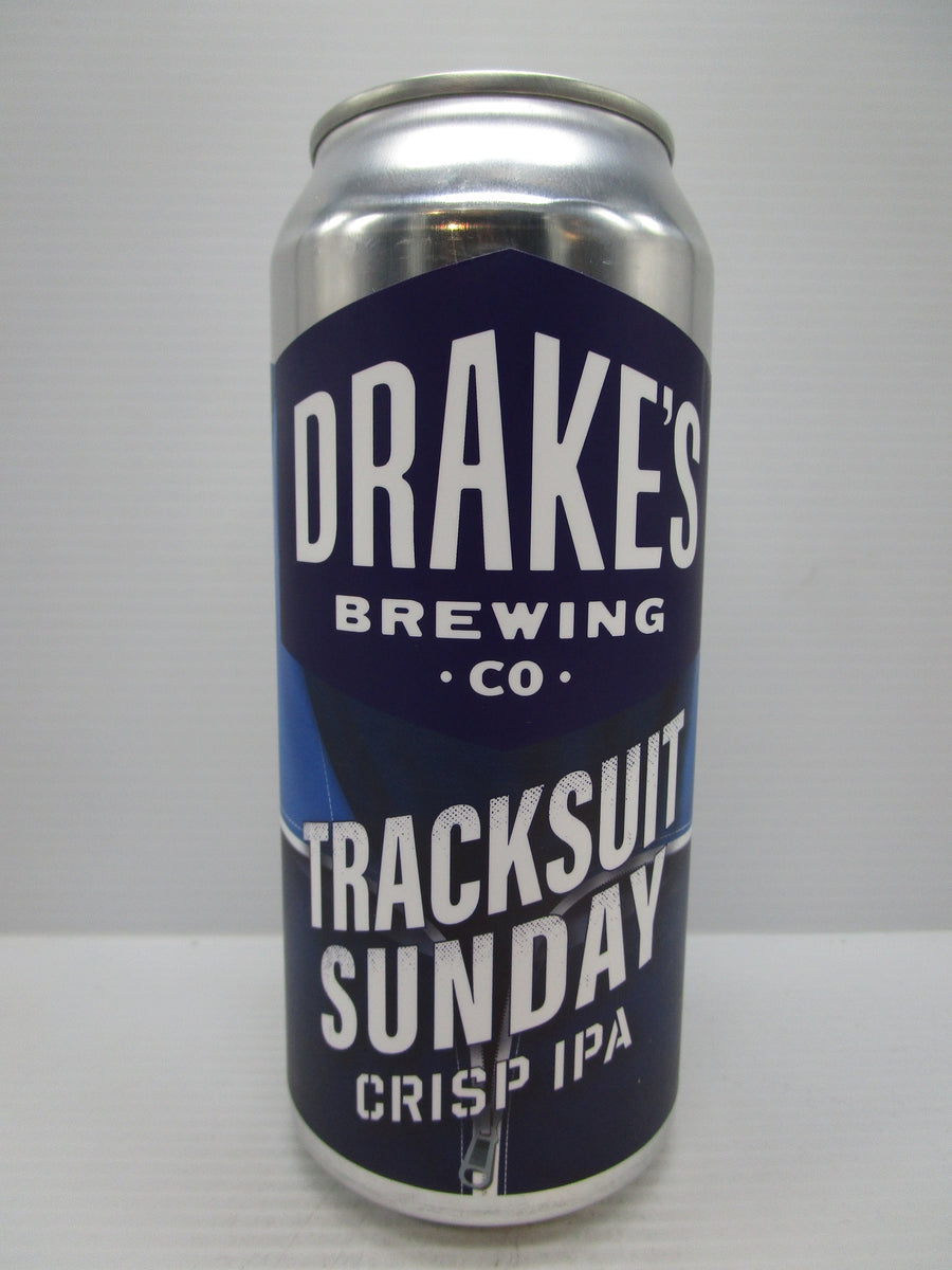 Drake's - Tracksuit Sunday Crisp IPA 7% 473ml – Grape And Grain