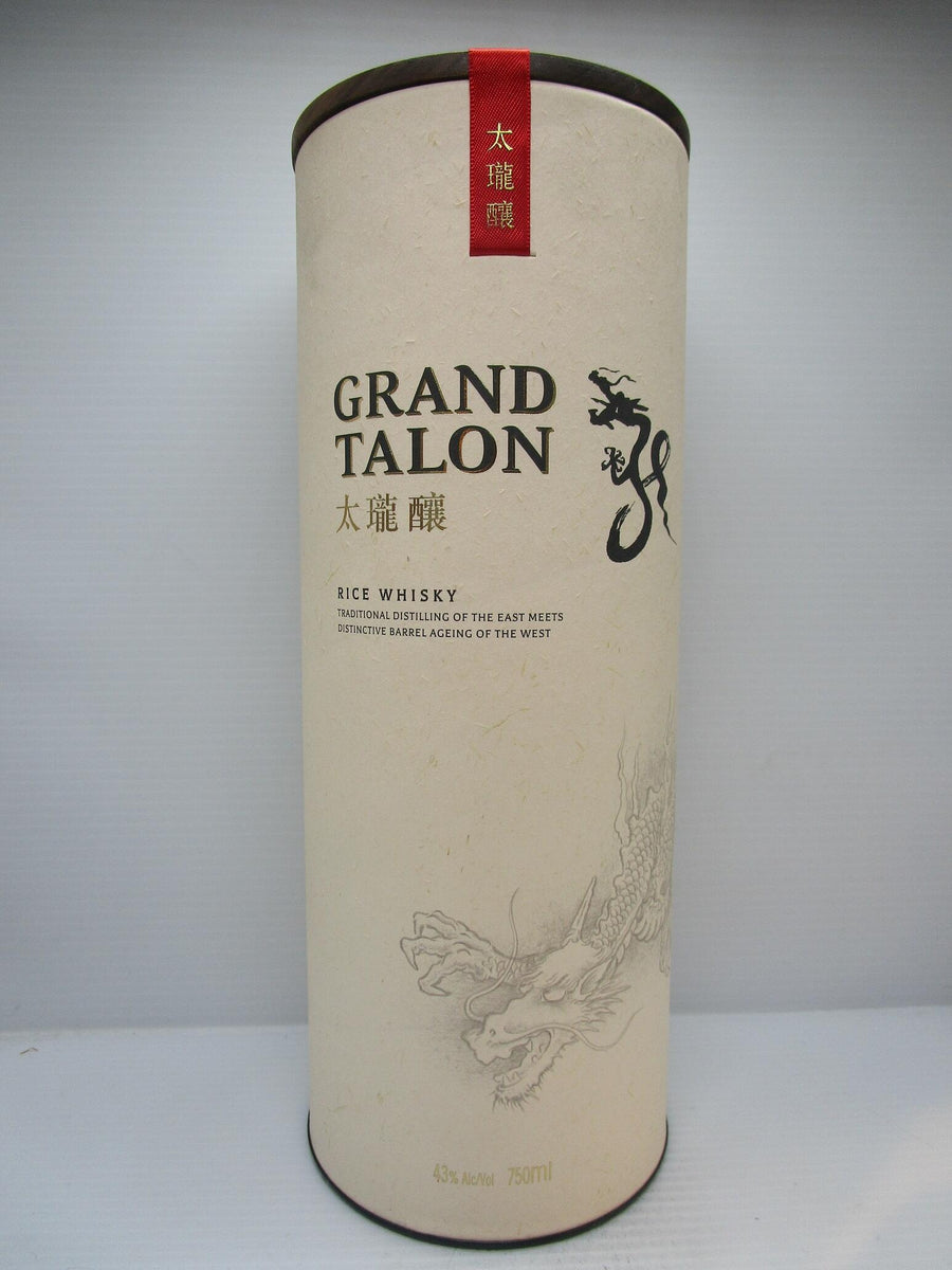 Grand Talon Rice Whisky 43% 750ml – Grape And Grain