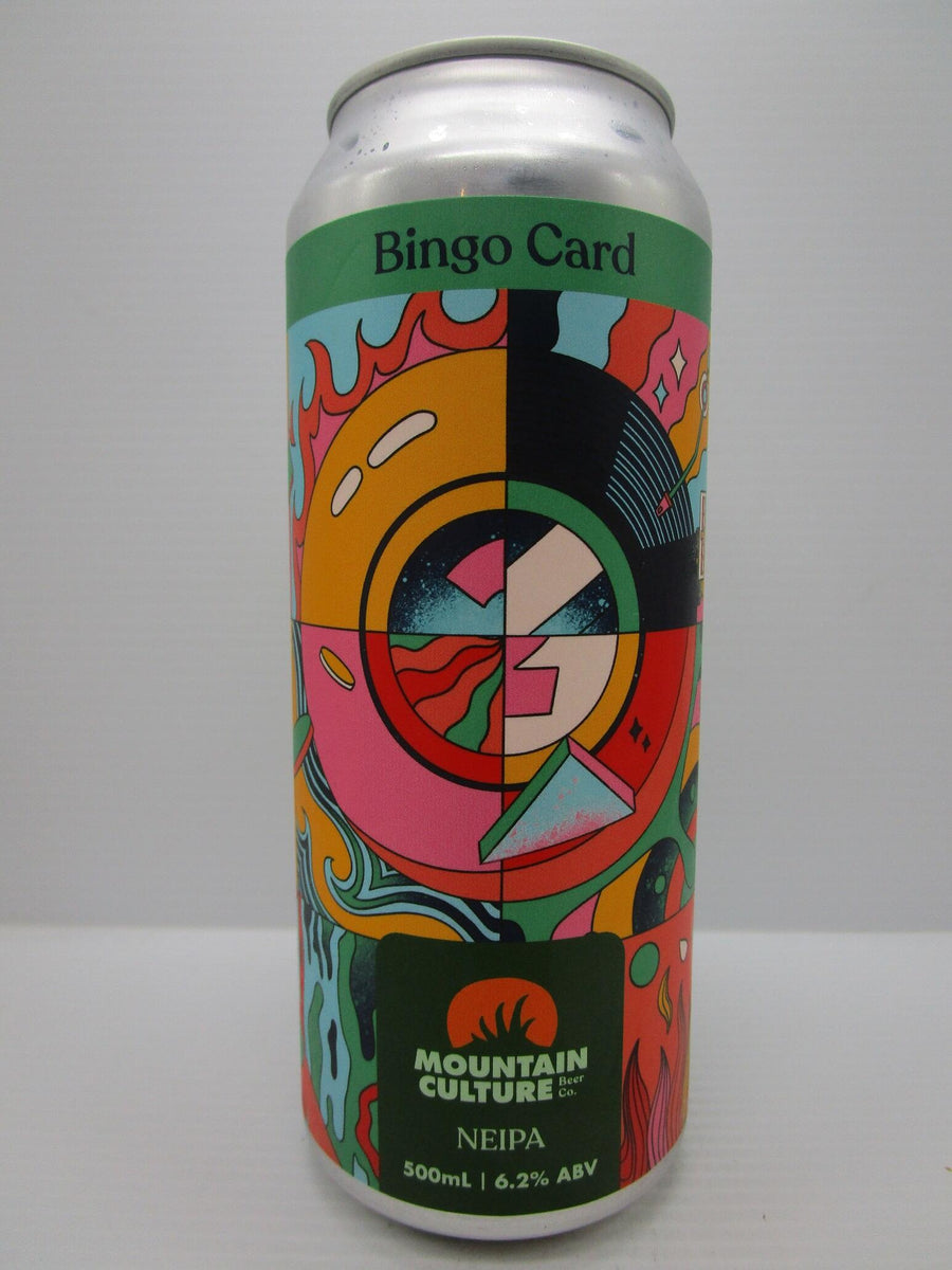 Mountain Culture - Bingo Card NEIPA 6.2% 500ml – Grape And Grain