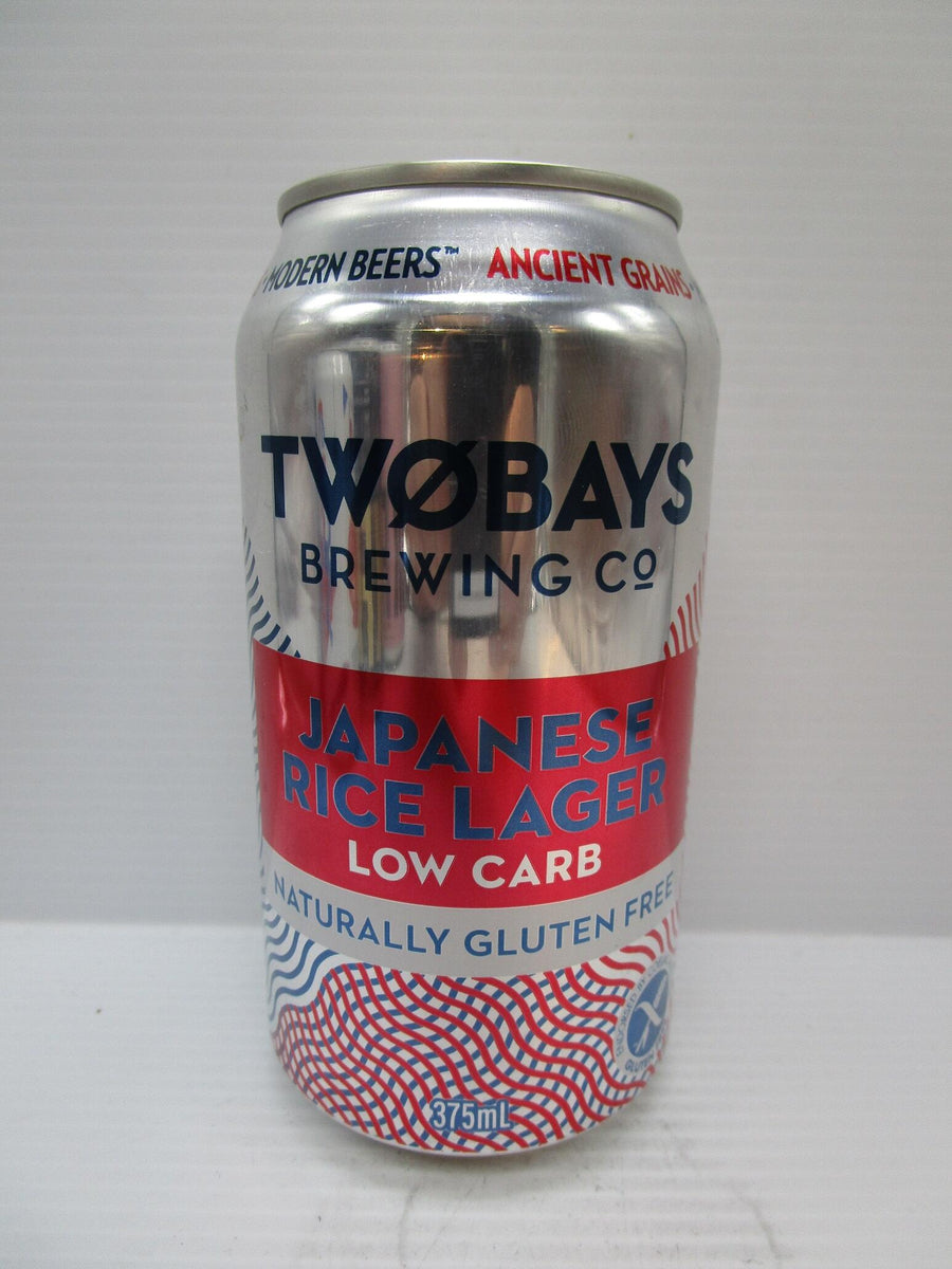 Two Bays - Gluten Free Japanese Rice Lager 4.2% 375ml – Grape And Grain