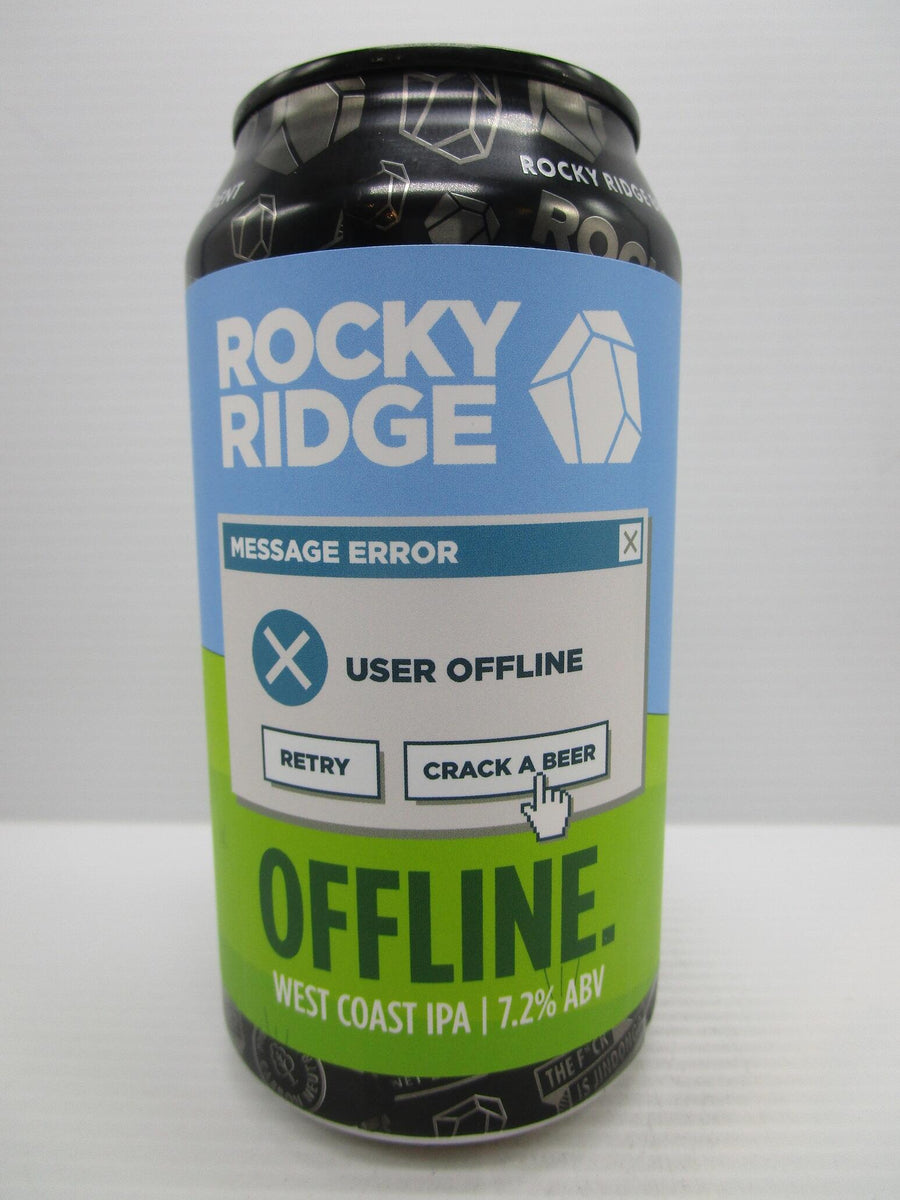 Rocky Ridge - Offline West Coast IPA 7.2% 375ml – Grape And Grain