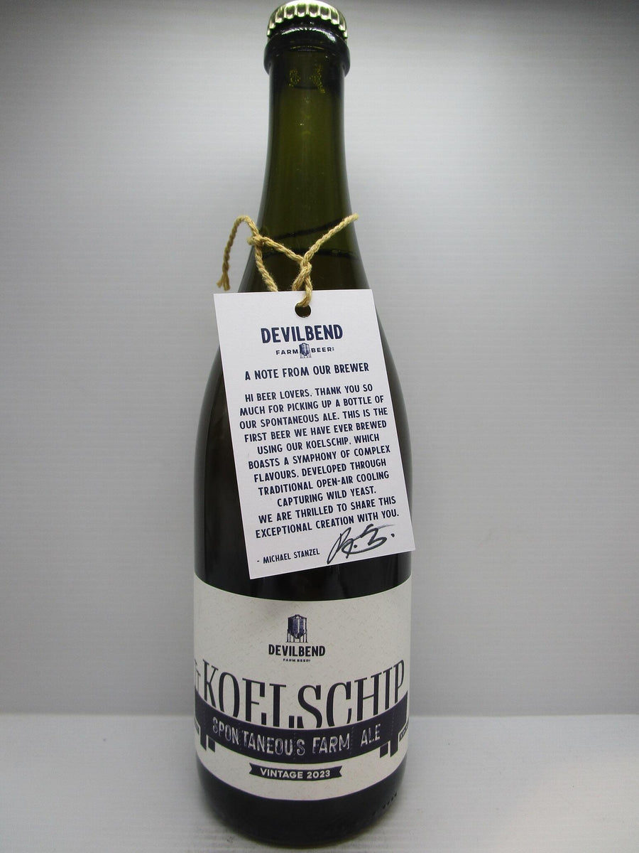 Devilbend - Koelschip Farmhouse Ale 2023 5% 750ml – Grape And Grain