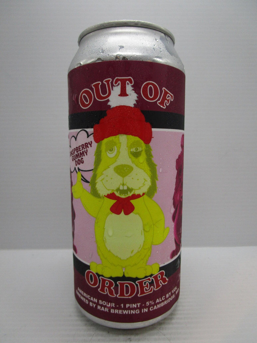 RaR - Raspberry Gummy Dog Sour 5% 473ml – Grape And Grain
