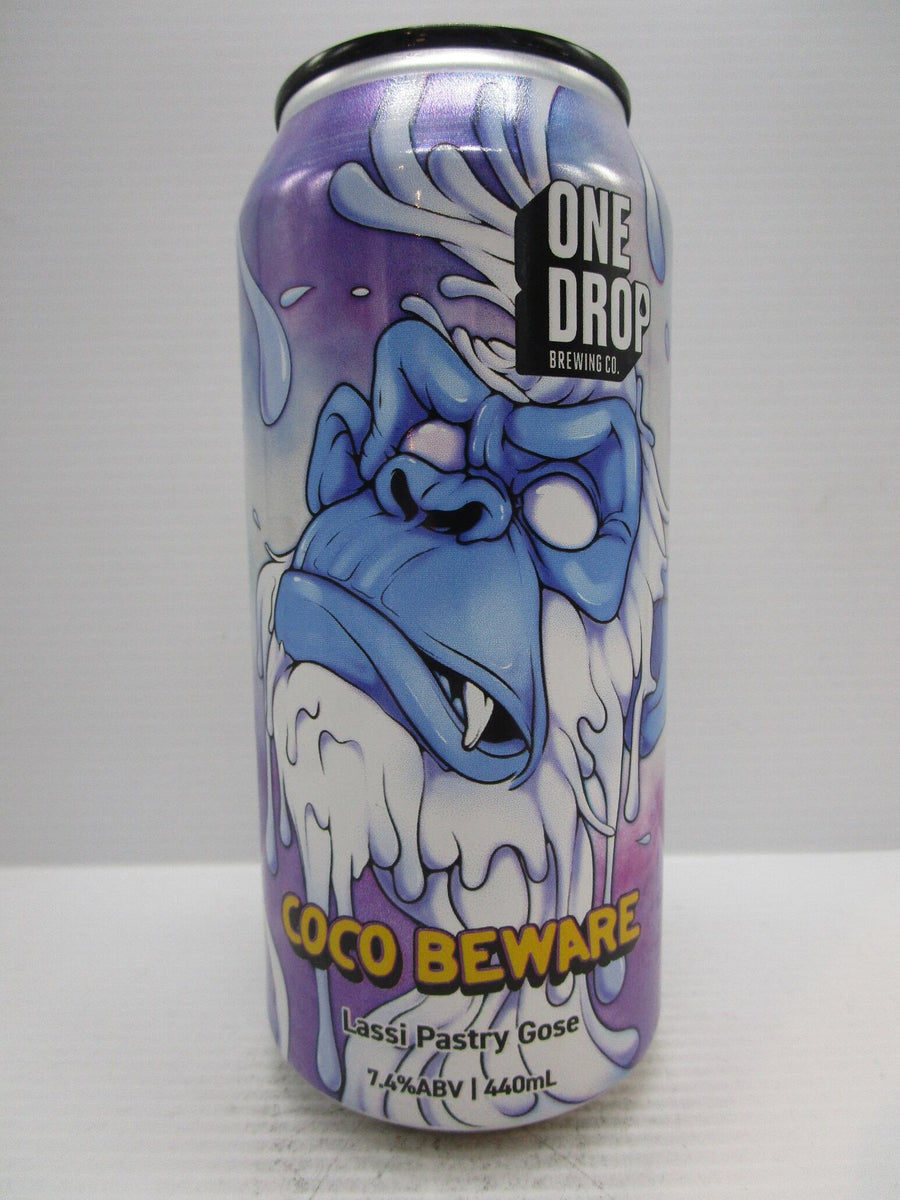 One Drop - Coco Beware Lassi Pastry Gose 7.4% 440ml – Grape And Grain