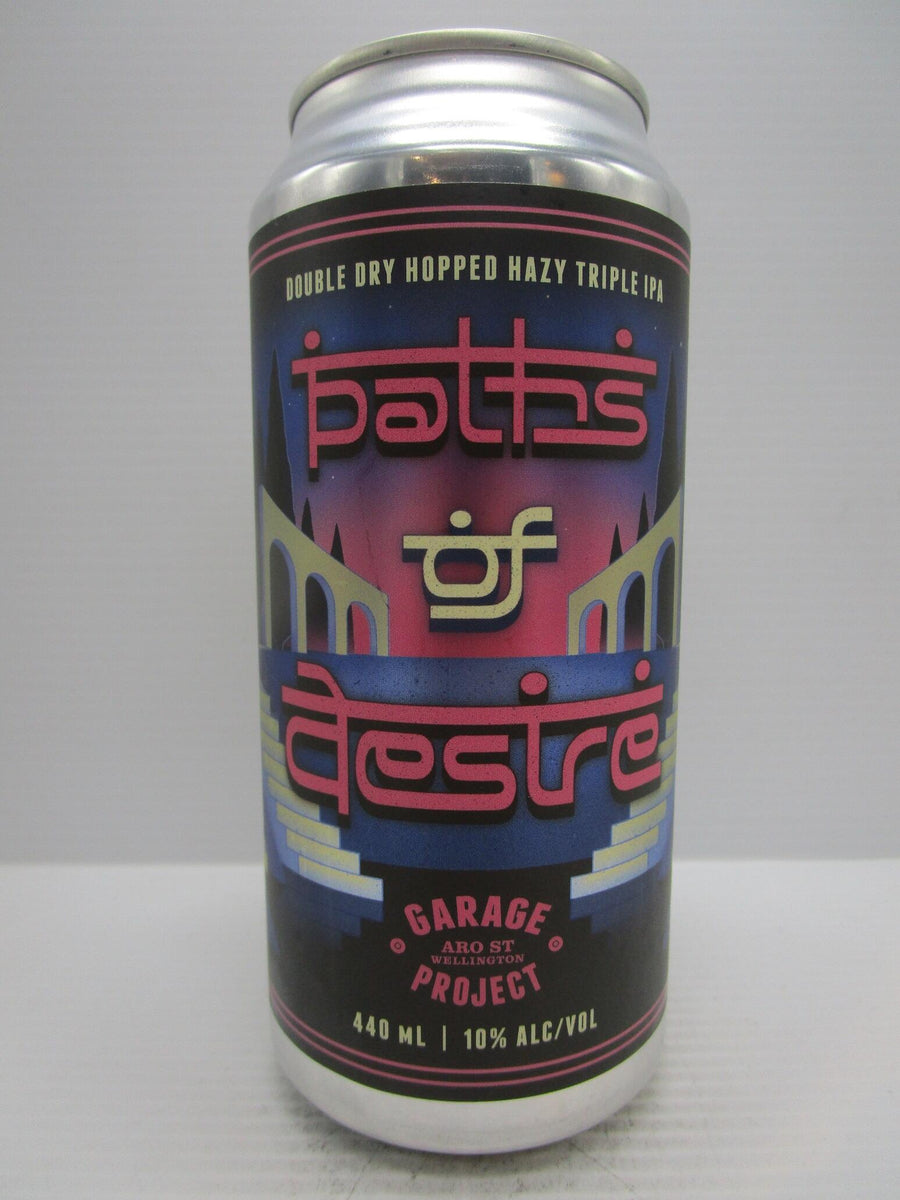 Garage Project - Paths of Desire Hazy Triple IPA 10% 440ml – Grape And ...