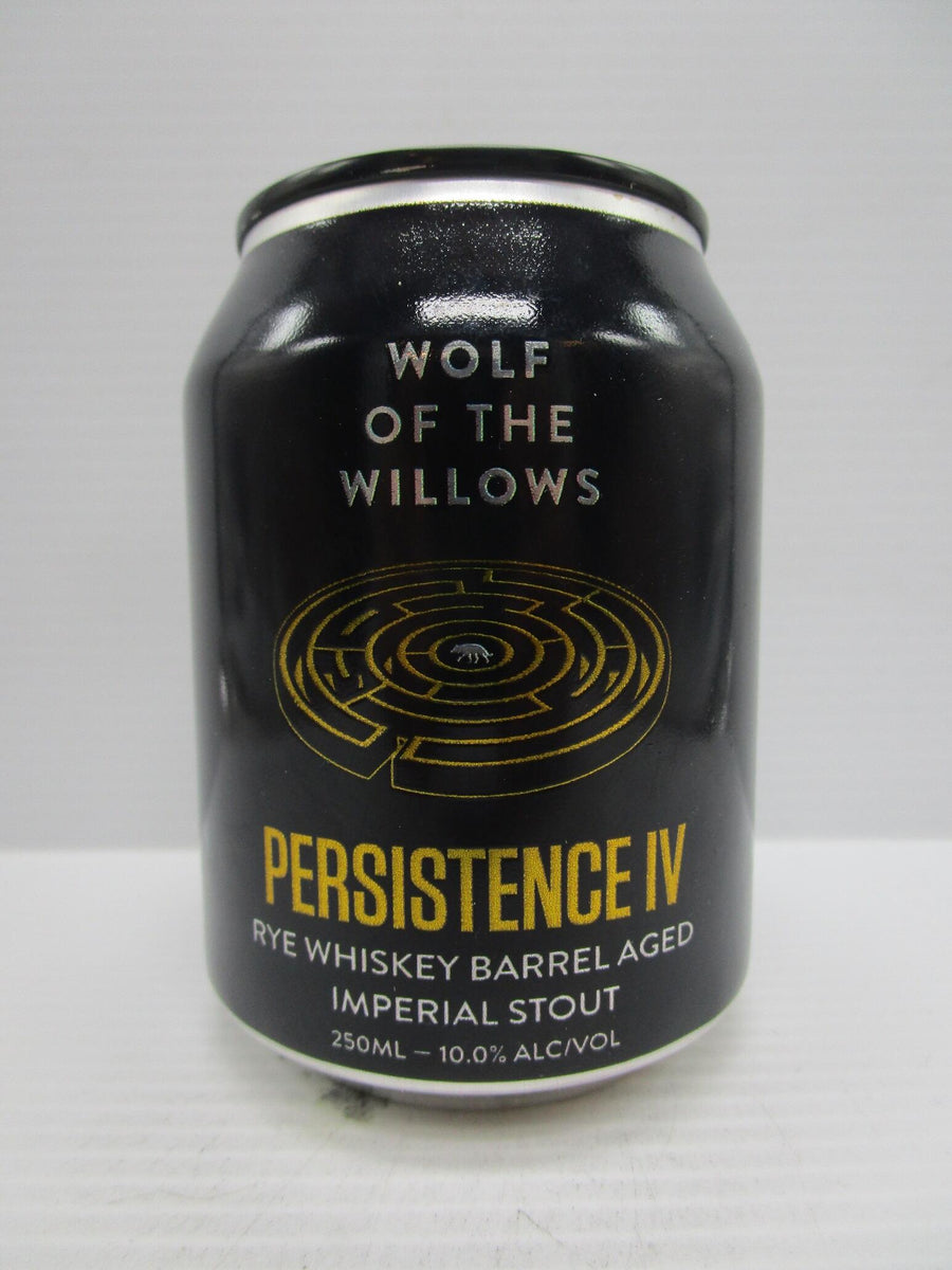 Wolf Of the Willows - Persistence IV Rye Whiskey BA Imperial Stout 10% ...