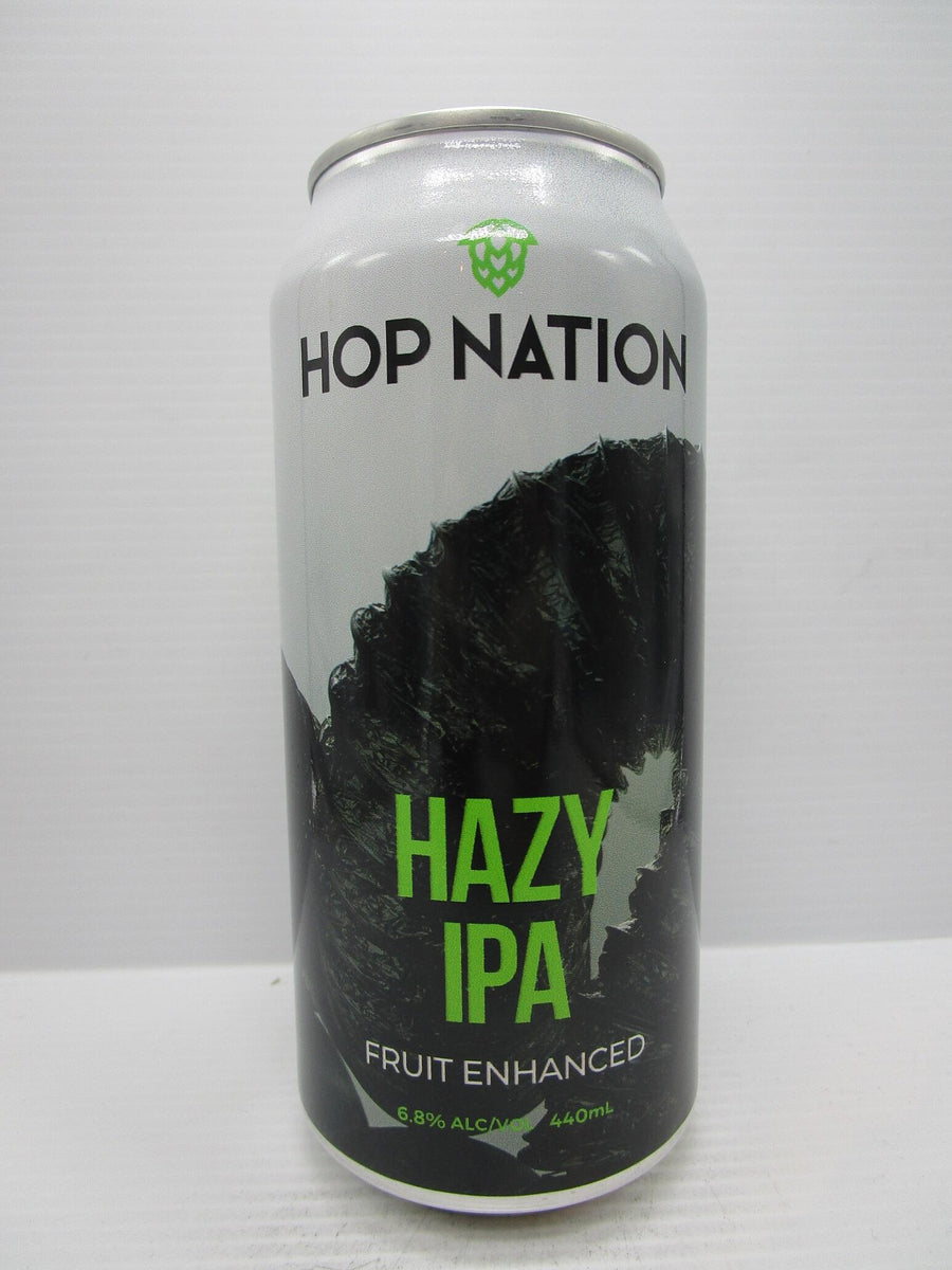 Hop Nation - Fruit Enhanced Hazy IPA 6.8% 440ml – Grape And Grain