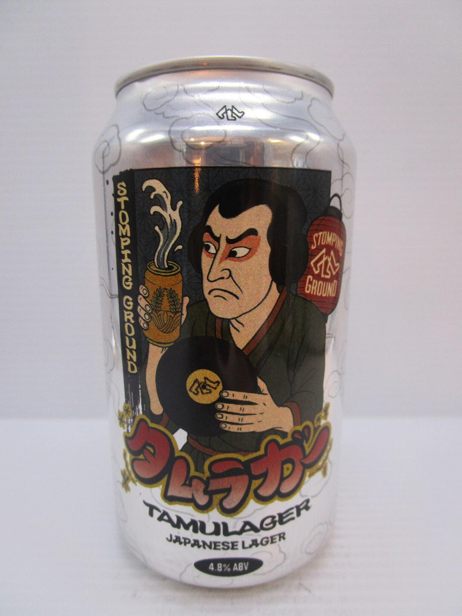 Stomping Ground - Tamulager Japanese Lager 4.8% 355ml – Grape And Grain